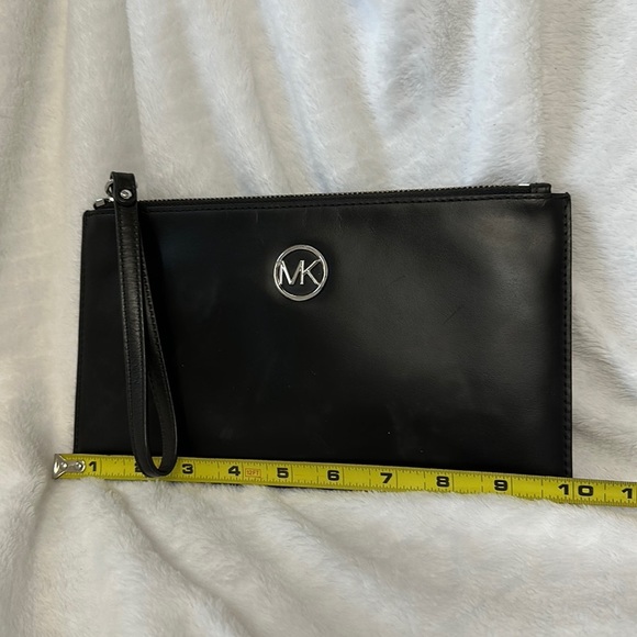 Michael Kors | Bags | Michael Kors Black Wristlet Clutch Bag Wallet | Poshmark